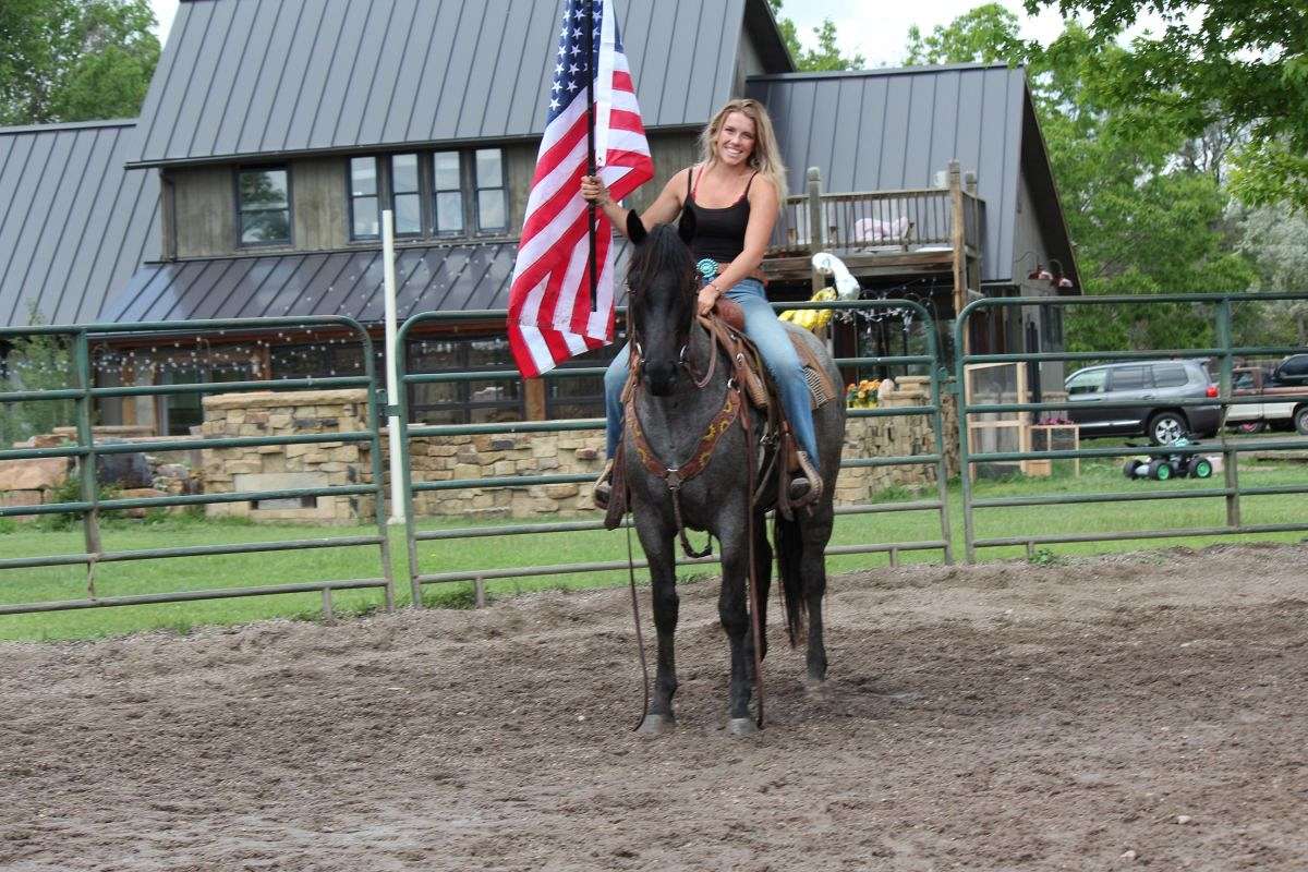 Classy is a Versatile 2023 Blue Roan QH Mare That is Ready for Anything!