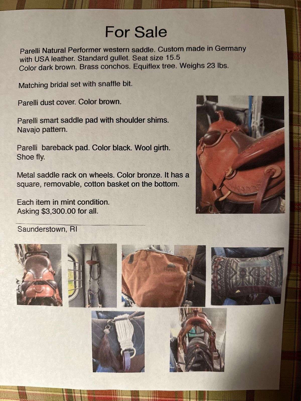 Parelli Western Saddle