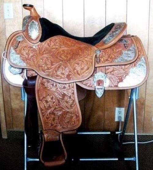 STUNNING SHOW SADDLE BY "KATHY"