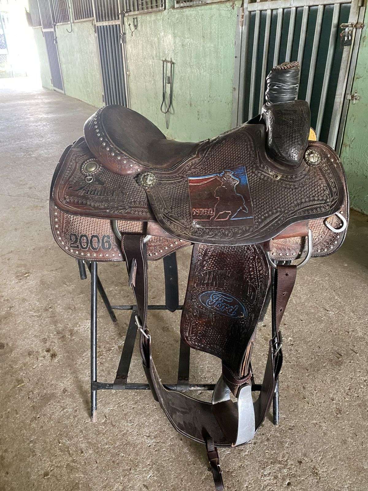 15.5 running p western roping saddles