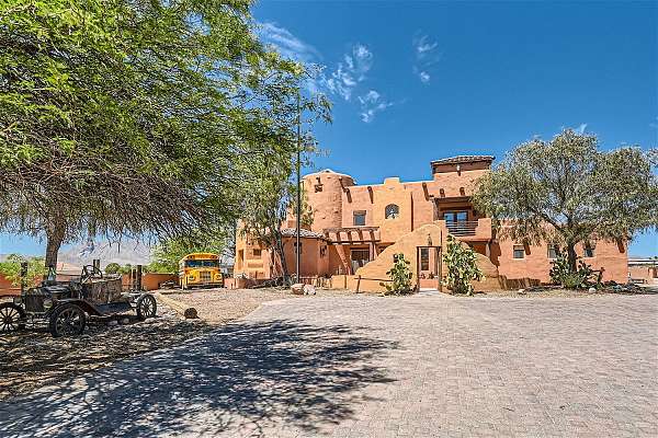Spectacular 1.94 Acre Ranch Estate Santa Fe style