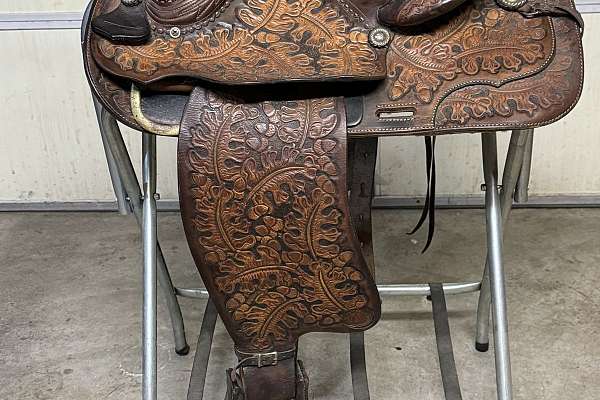 Bona Allen Western 15” tooled