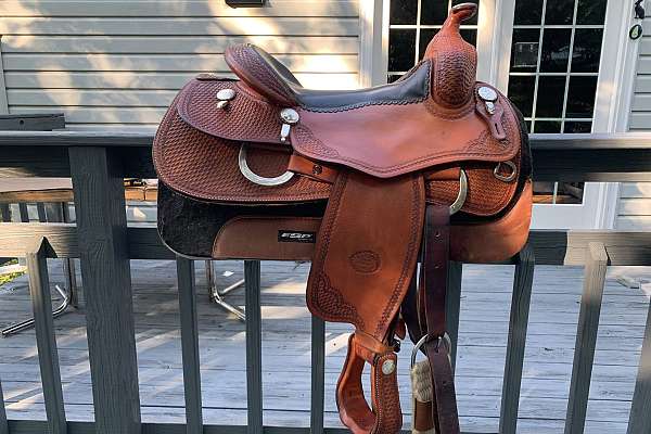Billy Cook Western Saddle + Classic Equine Pad For Sale