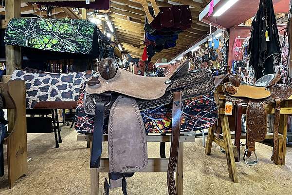 New All American Leather Saddles