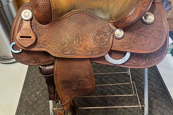 Bobs 16 Padded To 15 1 2 Reining Saddle