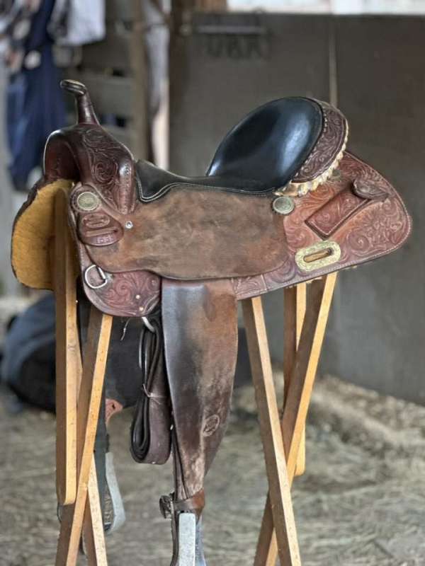 15" Billy Cook barrel saddle