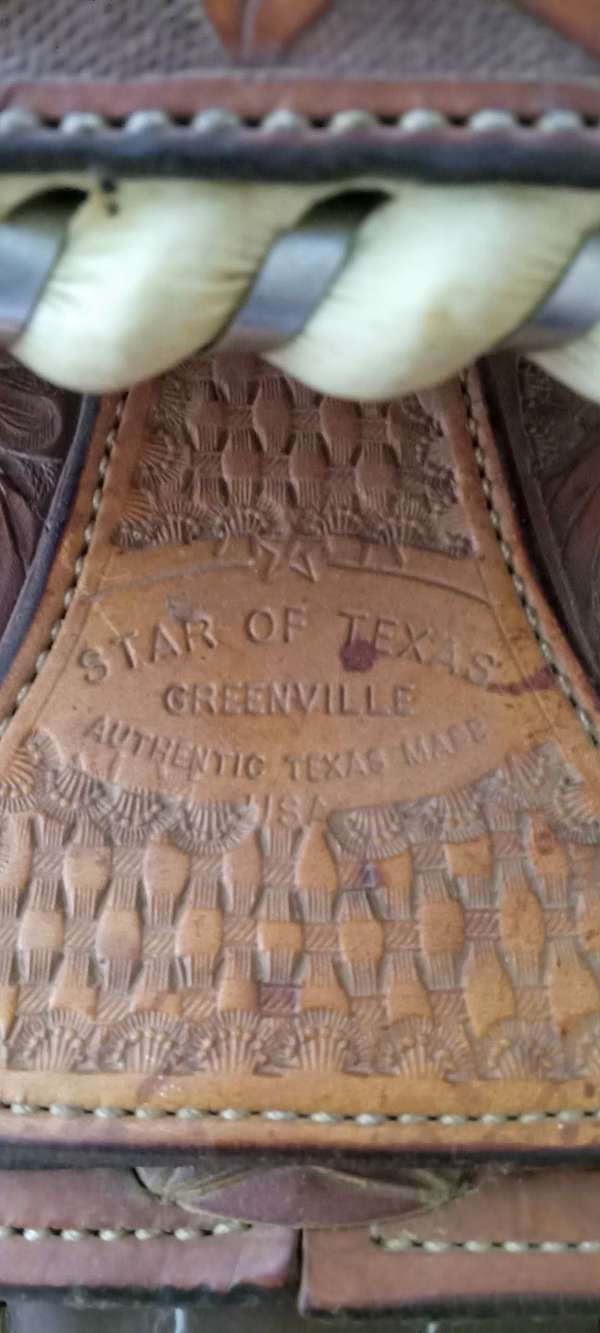 Texas Star roping saddle
