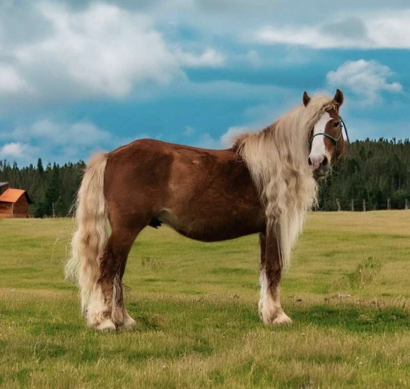 Gypsy Vanner Halflinger